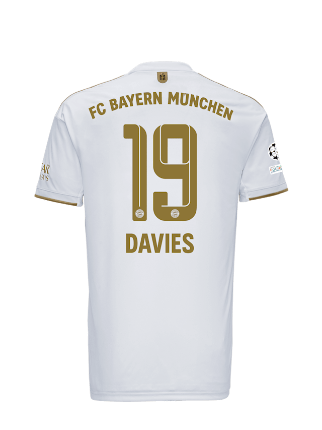 Niños Camiseta Away 22 23 Blanco Tienda Fc Bayern Múnich