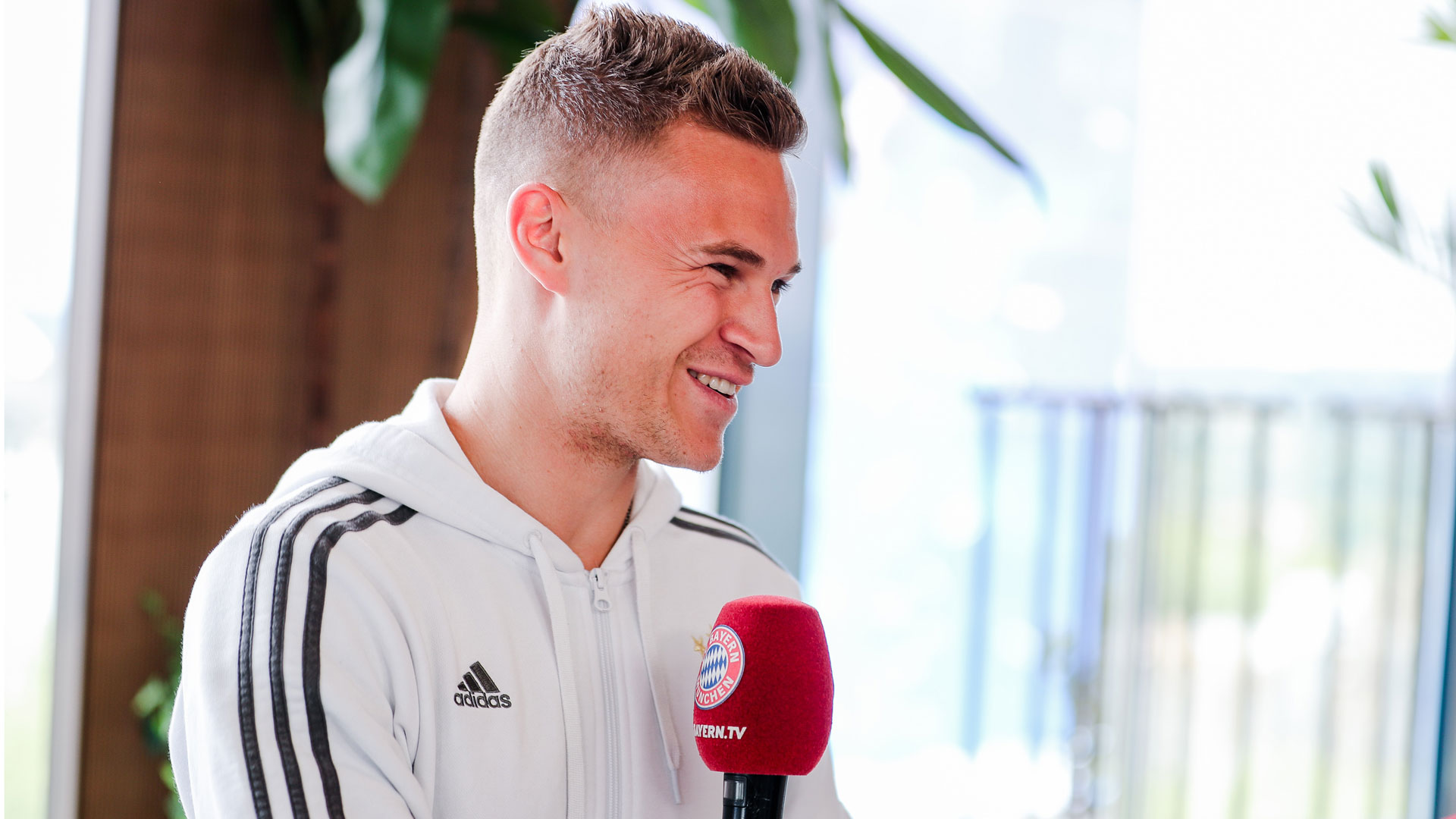 Entrevista con Joshua Kimmich antes del partido ante el Real Madrid ...