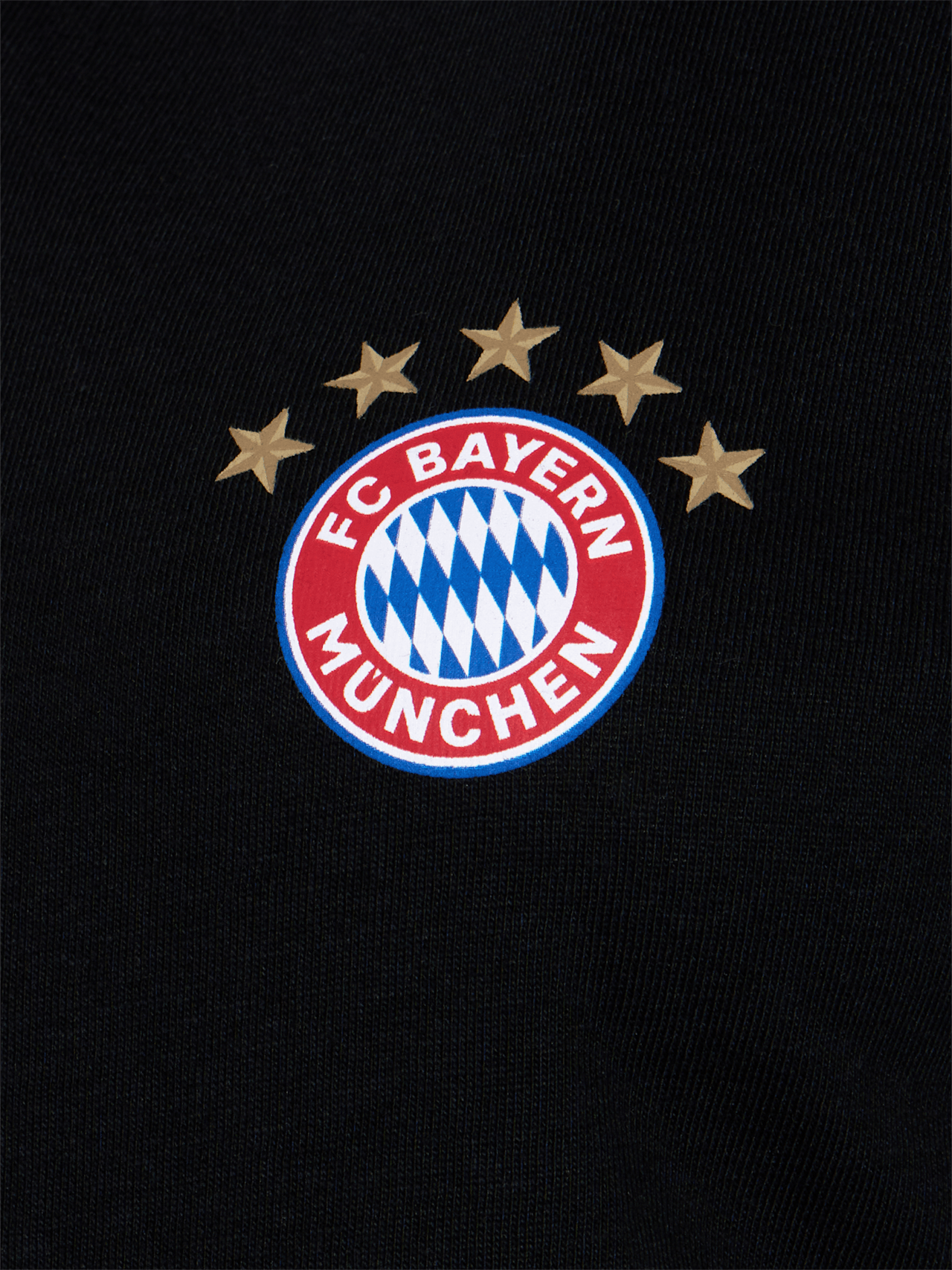 Women T-shirt with small logo black | Official FC Bayern Munich Store