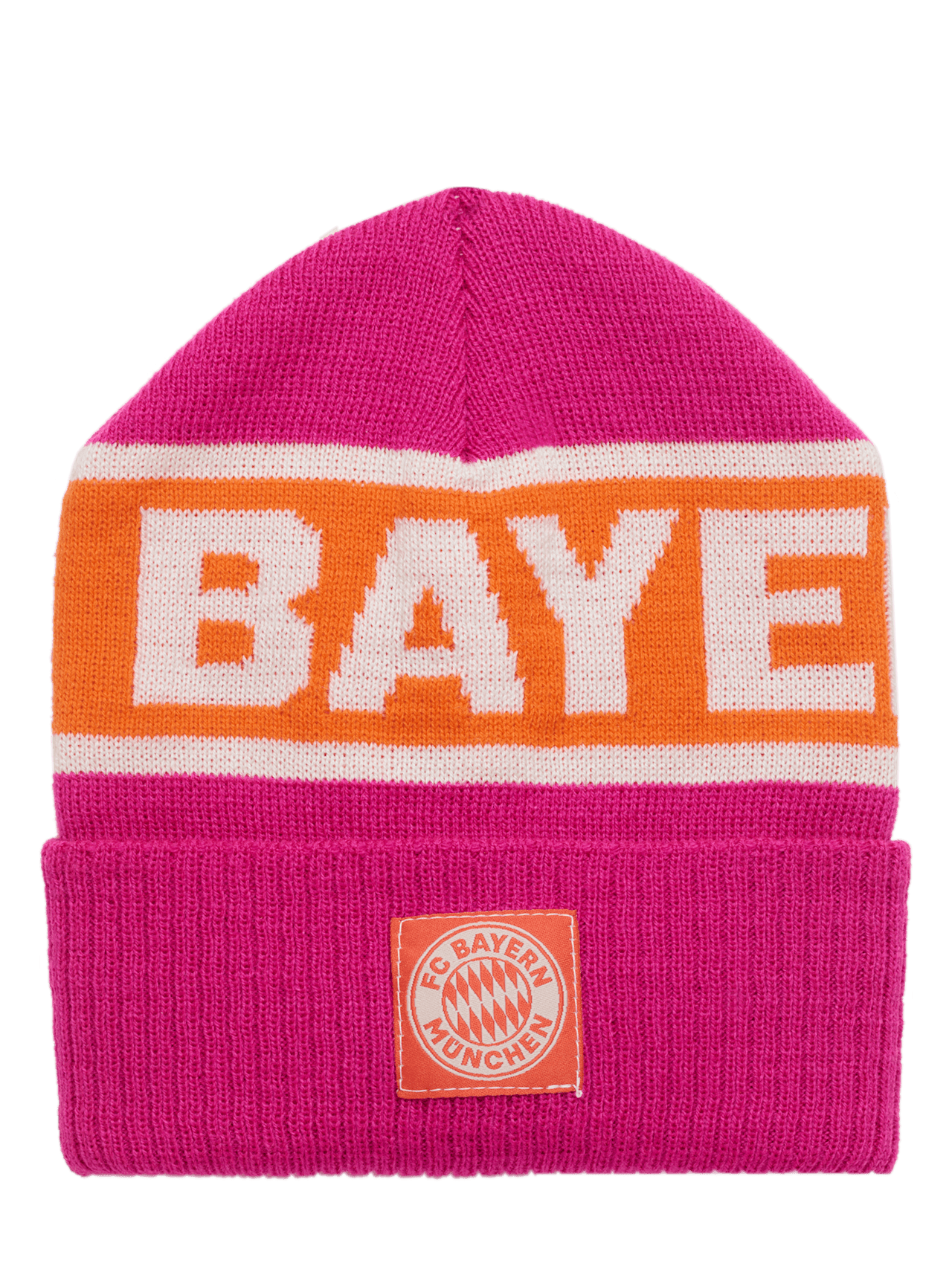 Kids Street knitted hat pink | Official FC Bayern Munich Store