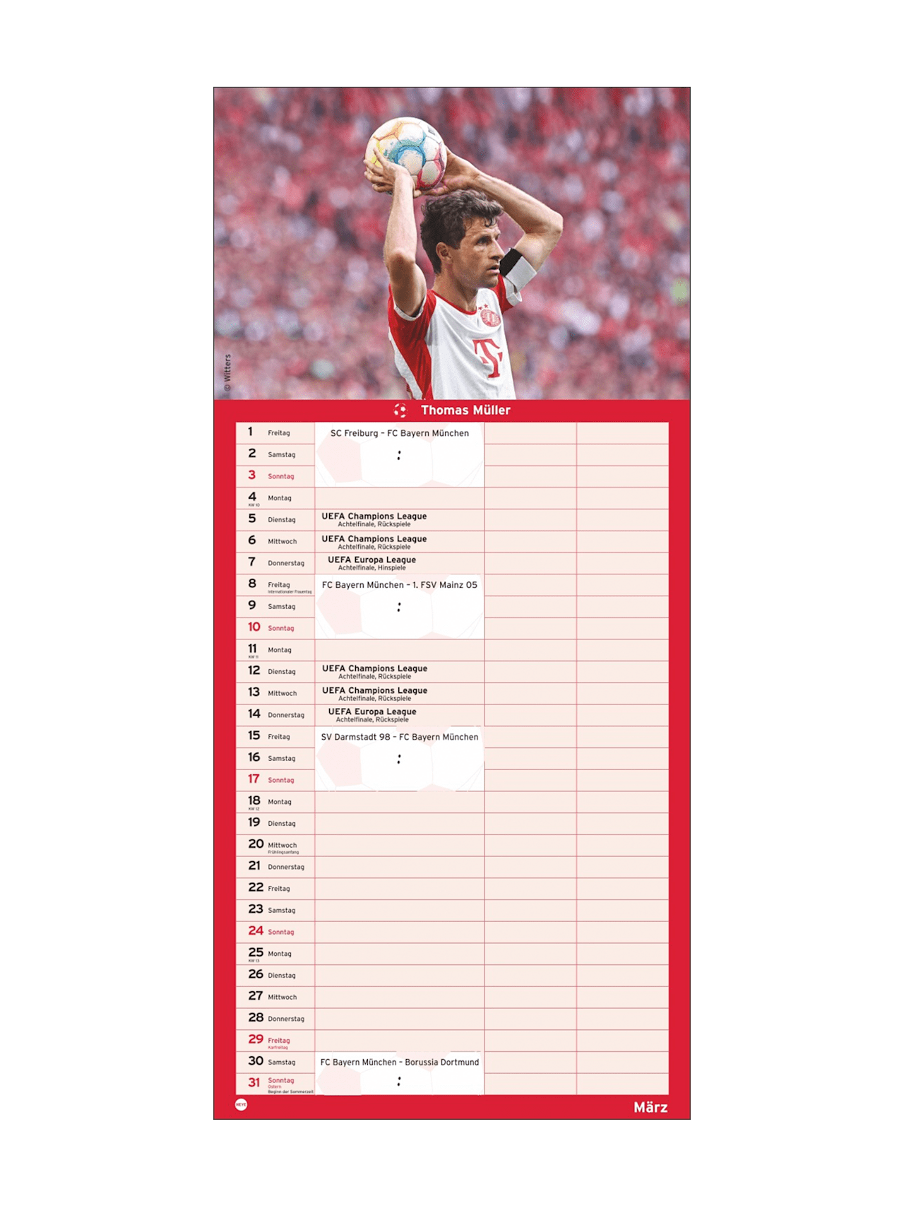 Fan planner 2024 | Official FC Bayern Munich Store