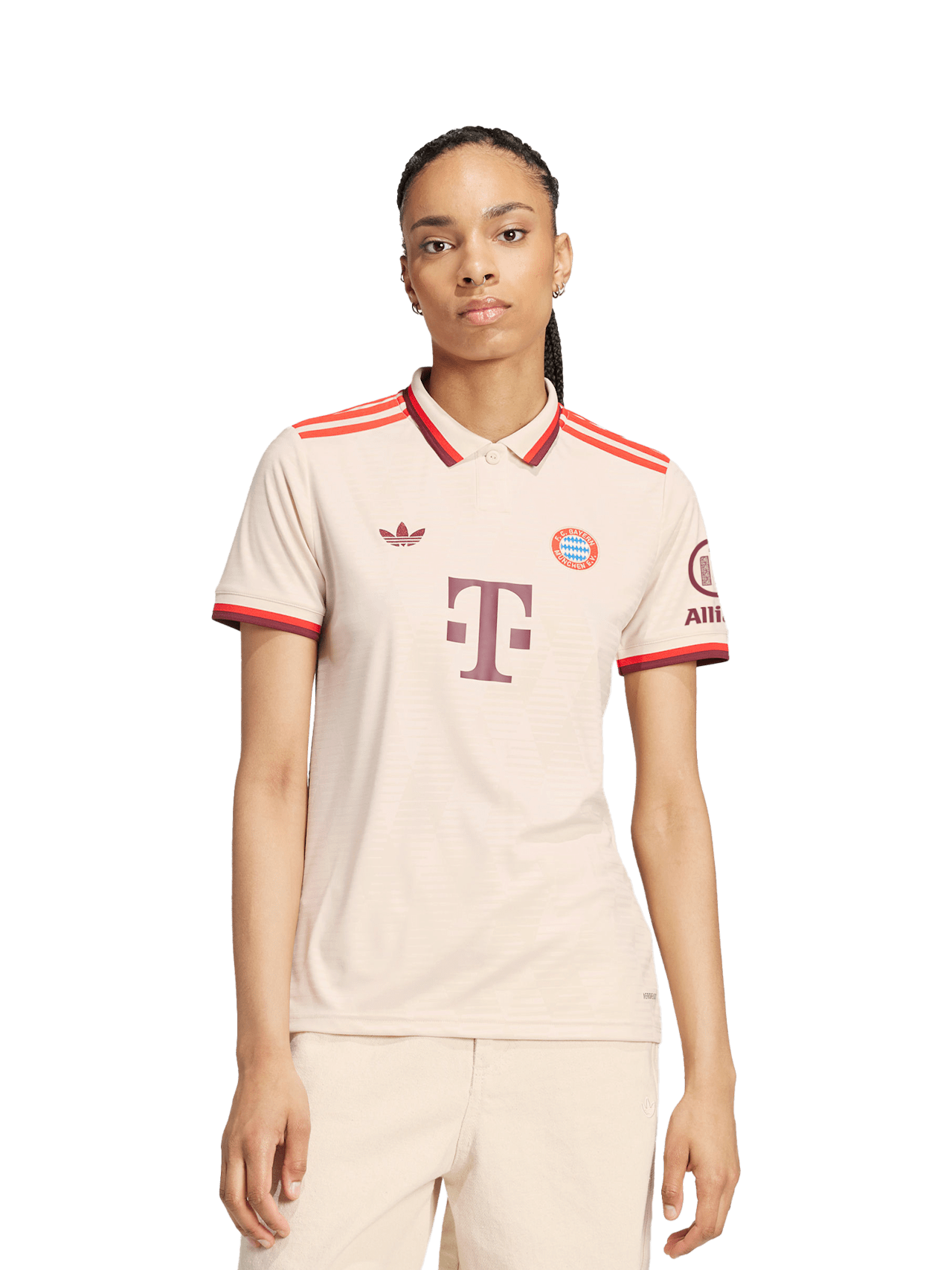 Women Champions League Jersey 24 25 Beige Official FC Bayern Munich Store