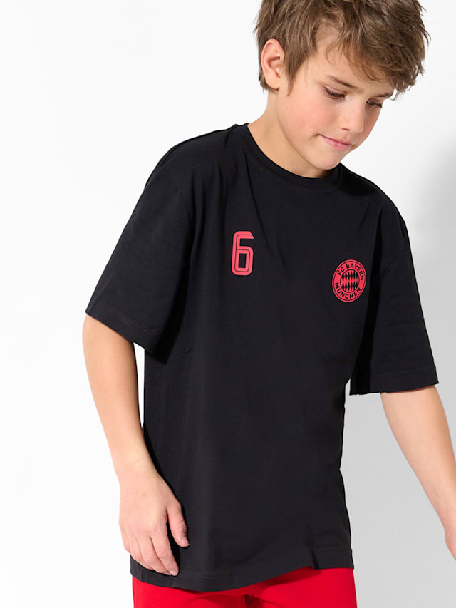 Children Kimmich T-shirt black | Official FC Bayern Munich Store