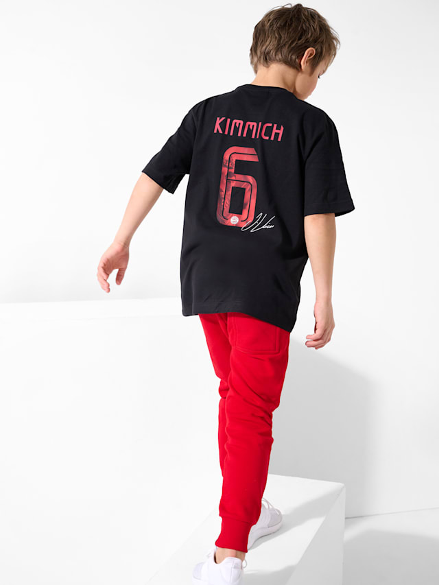 Children Kimmich T-shirt black | Official FC Bayern Munich Store