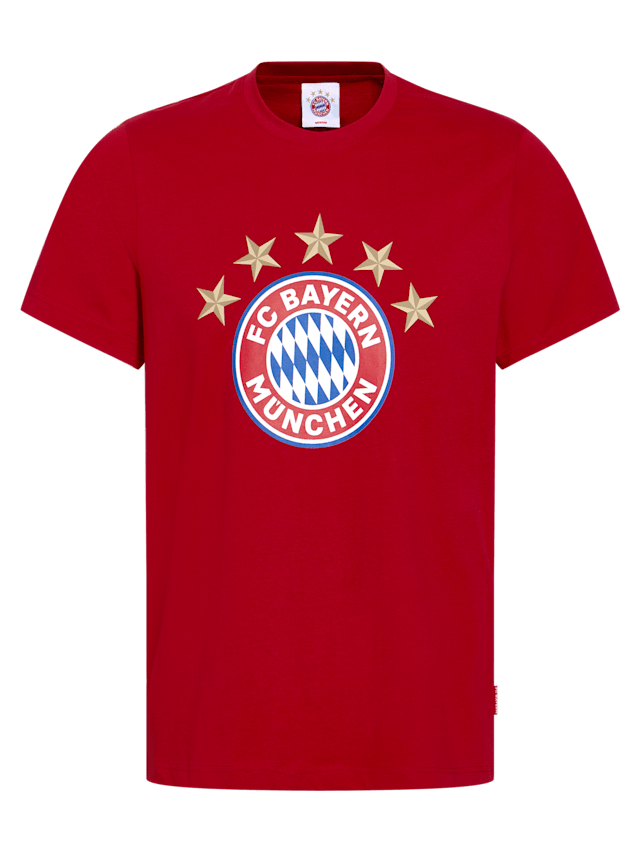 Uomo Maglietta Logo rosso | FC Bayern Monaco Store
