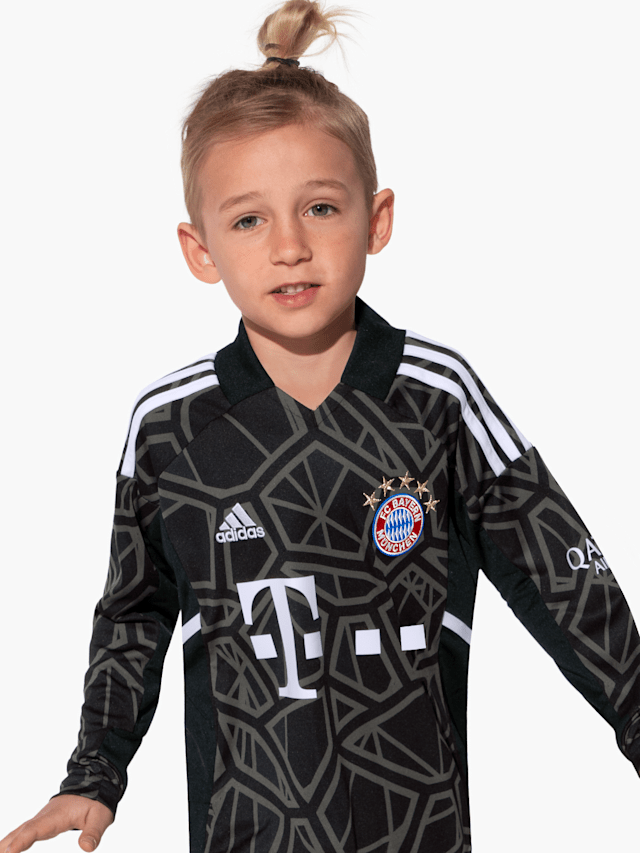 Kinder Trikot Torwart 22-23 schwarz | Offizieller FC Bayern Store
