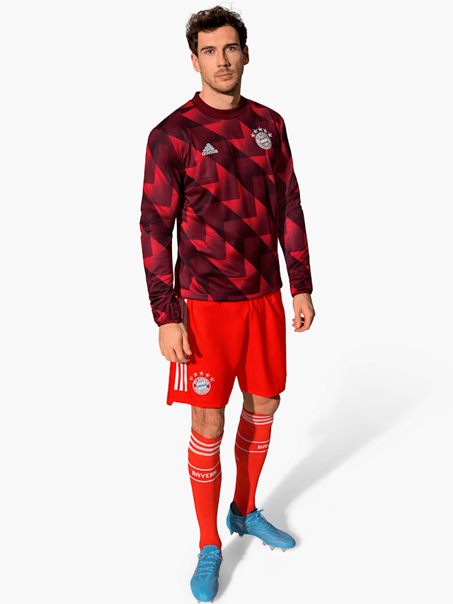 Men Pre-match warm-up top 22-23 red | Official FC Bayern Munich Store