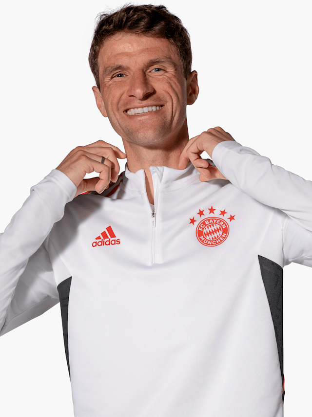 Hombre Top De Entrenamiento Teamline Blanco Tienda Fc Bayern Múnich