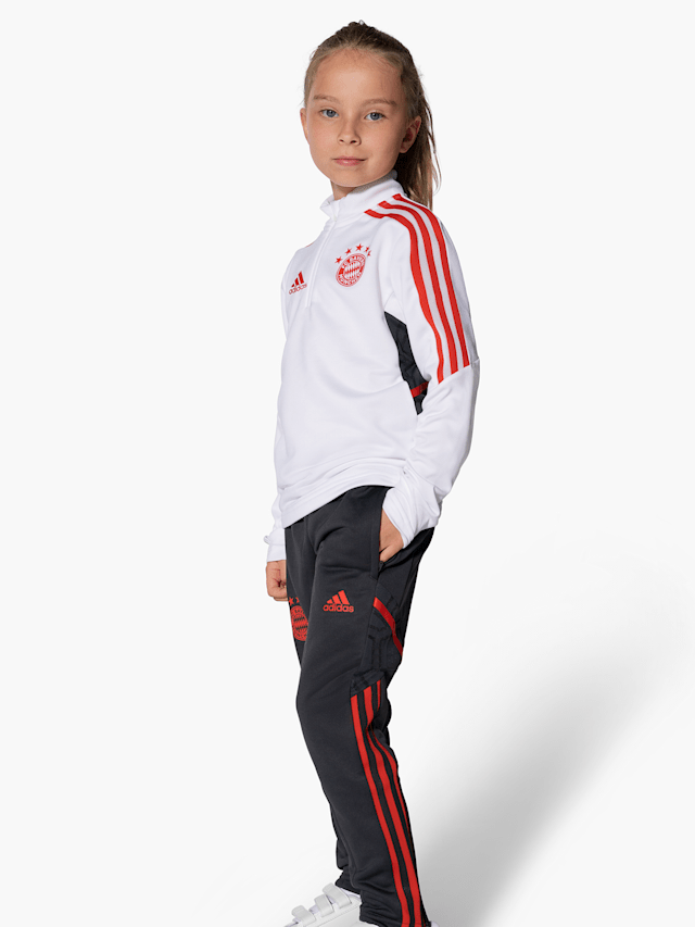 Niños Pantalones De Entrenamiento Teamline Gris Tienda Fc Bayern Múnich
