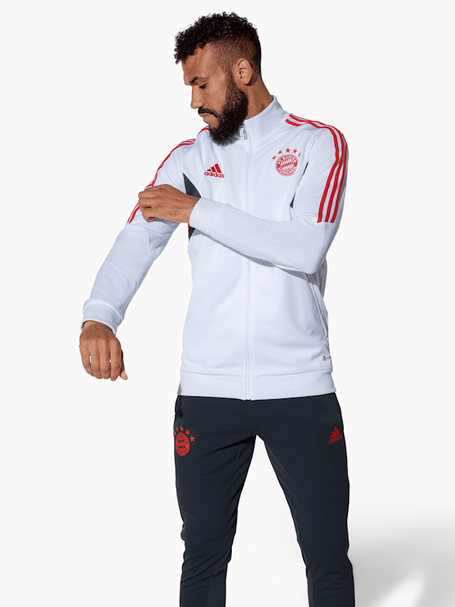 Herren Trainingsanzug Teamline weiß | Offizieller FC Bayern Store