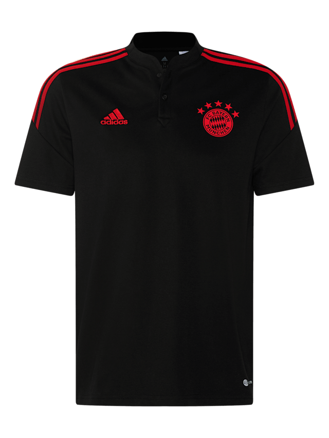 Men Teamline polo shirt black | Official FC Bayern Munich Store