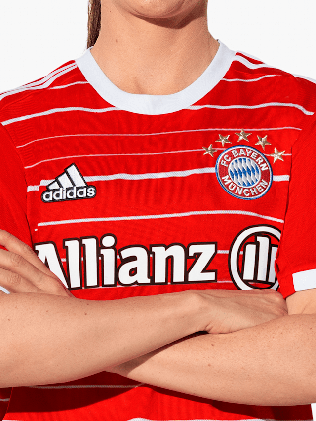 Unisex Allianz women's home shirt 22-23 | Official FC Bayern Munich Store