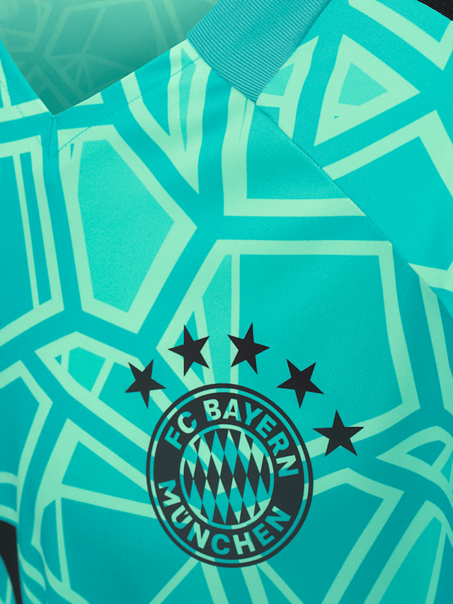 Kinder Langarm Trikot Torwart 22-23 grün | Offizieller FC Bayern Store