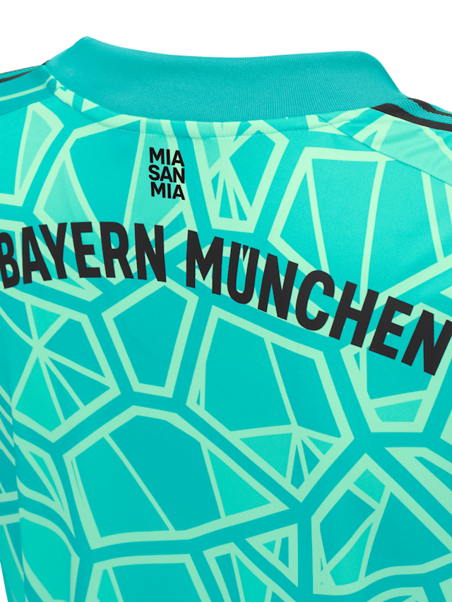 Kinder Langarm Trikot Torwart 22-23 grün | Offizieller FC Bayern Store