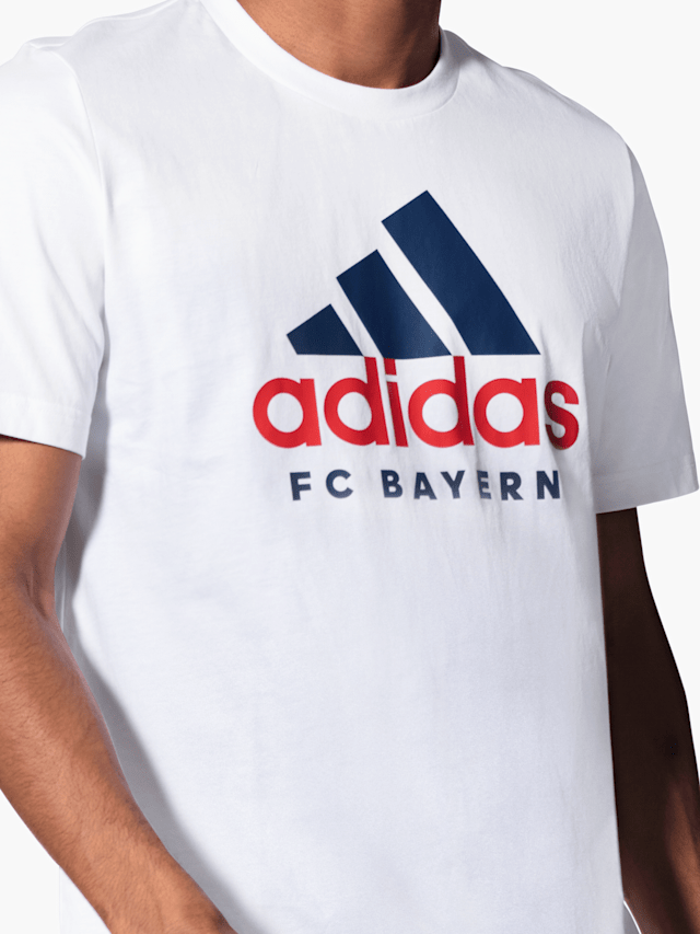 Hombre Camiseta Estilo De Vida Blanco Tienda Fc Bayern Múnich
