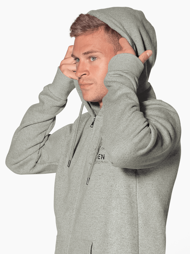 Men Record champion zip jacket gray | Official FC Bayern Munich Store