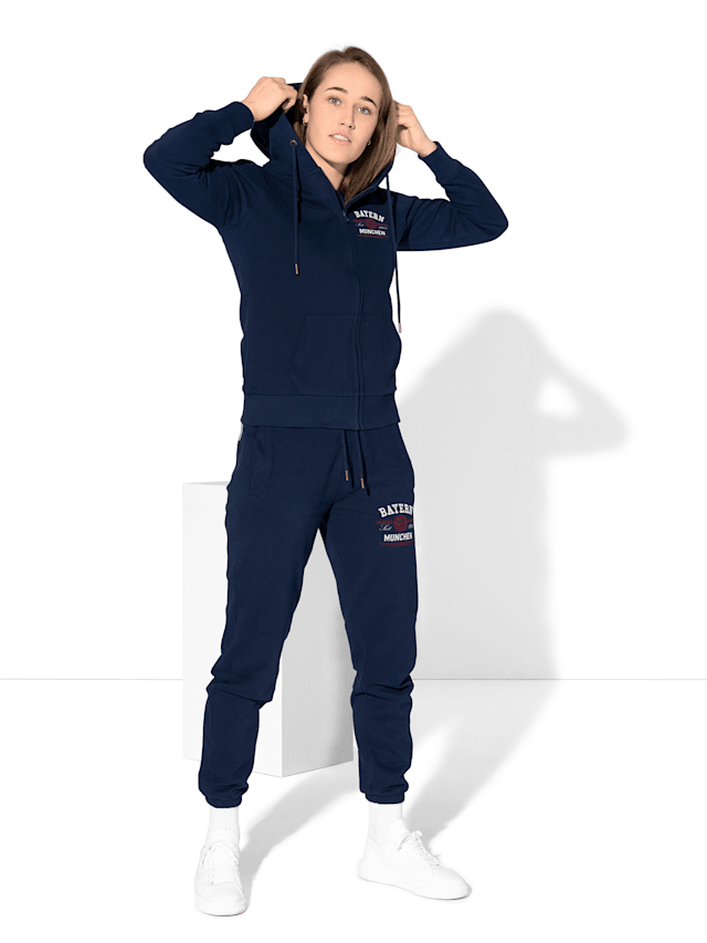 Ladies Record champion zip jacket navy | Official FC Bayern Munich Store