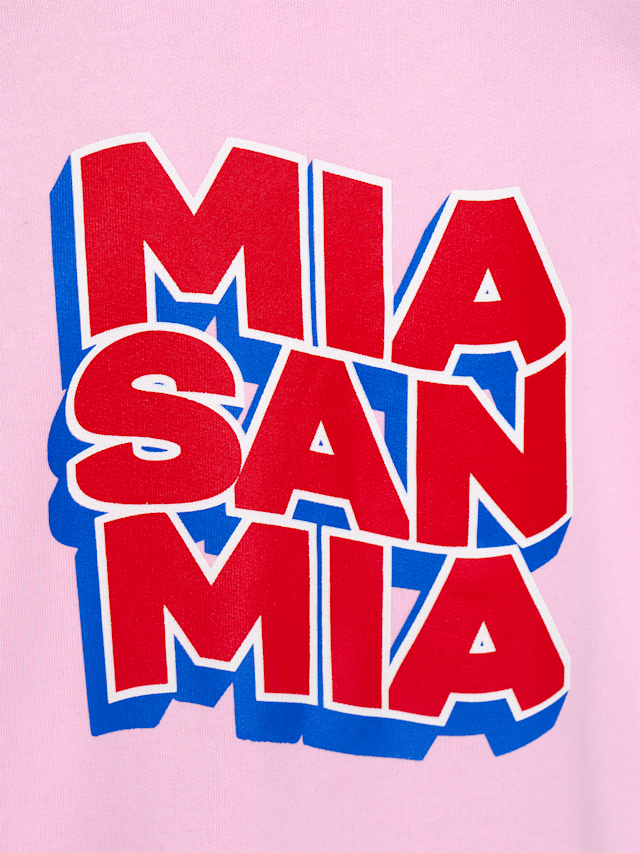 Kinder Sweatshirt Mia san mia rosa | Offizieller FC Bayern Store Kinder Sweatshirt Mia san mia rosa | Offizieller FC Bayern Store