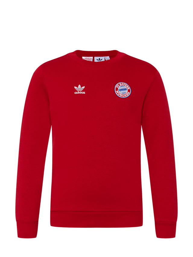Kinder Sweatshirt Trefoil rot | Offizieller FC Bayern Store