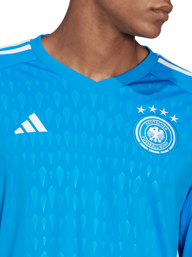 Hombre Camiseta De Portero Dfb Azul Tienda Fc Bayern Múnich