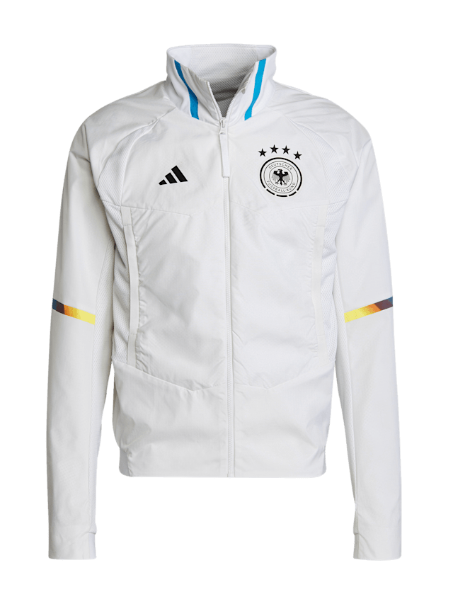 Men DFB World Cup anthem jacket white | Official FC Bayern Munich Store