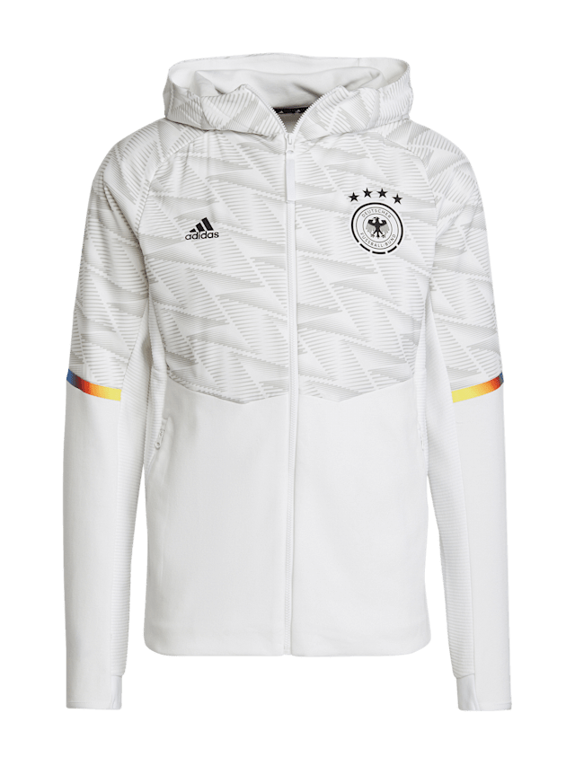 Men DFB World Cup hooded jacket white | Official FC Bayern Munich Store