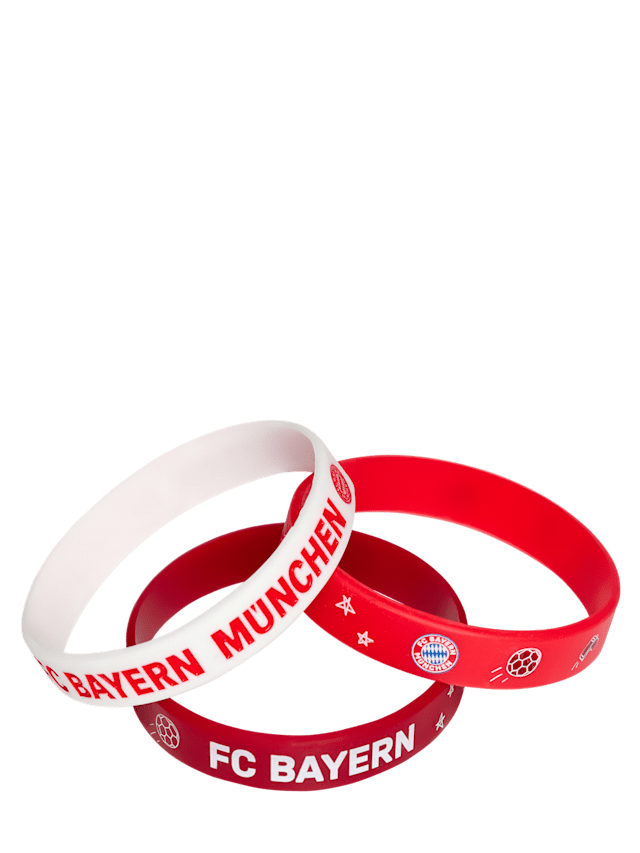Children Bracelet set of 3 red | Official FC Bayern Munich Store