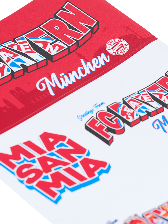 Sticker card Postcards | Official FC Bayern Munich Store