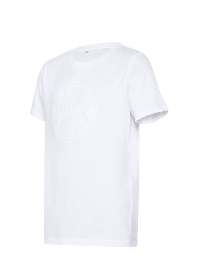 Niños Camiseta Logo Blanca Blanco Tienda Fc Bayern Múnich