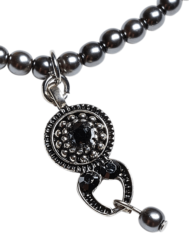 Women Pearl necklace grey | Official FC Bayern Munich Store