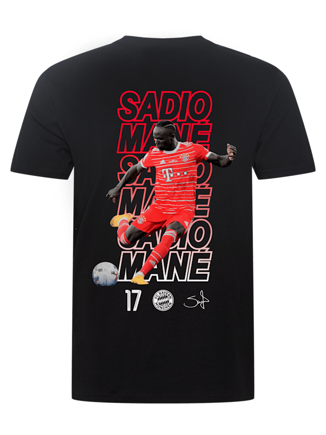 Men Mané T-shirt black | Official FC Bayern Munich Store