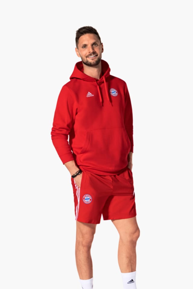 Hombre Sudadera Con Capucha Lifestyle Rojo Tienda Fc Bayern Múnich