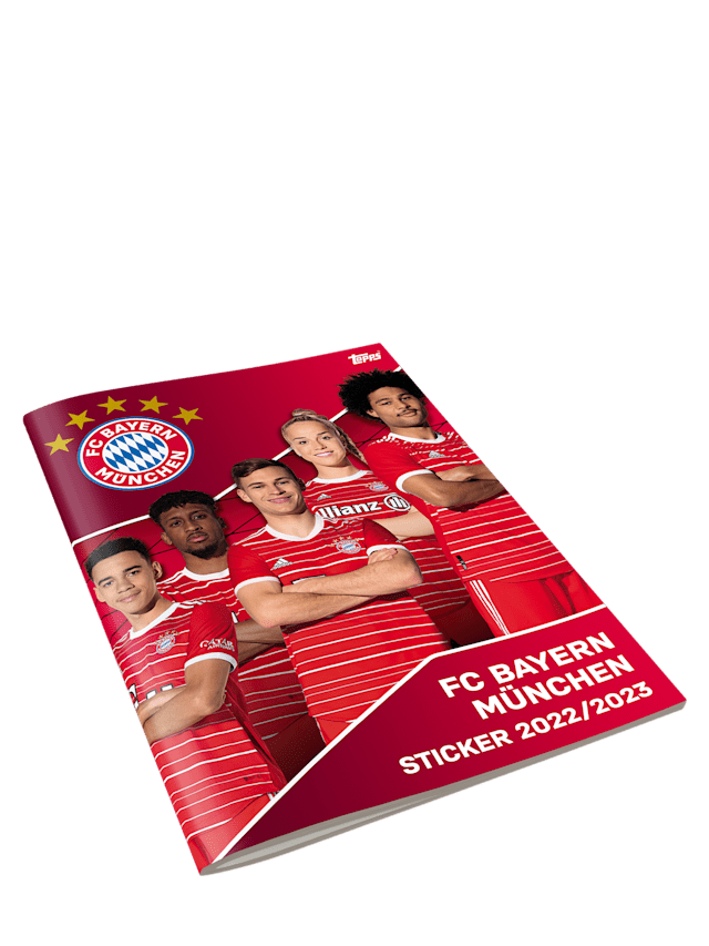 Sticker album with 175 stickers + 5 cards | Official FC Bayern Munich Store