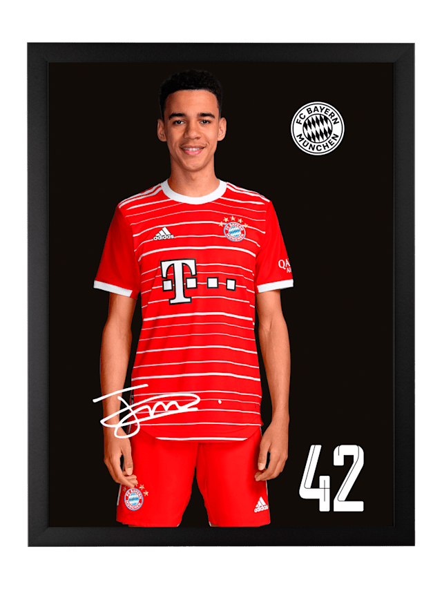 Gerahmtes Bild Musiala | Offizieller FC Bayern Store