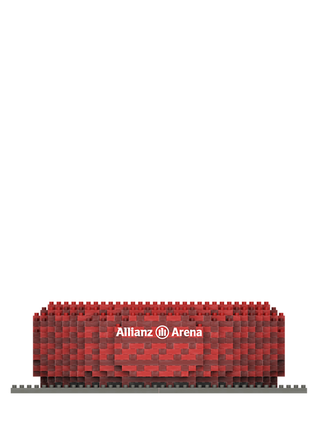 Baustein-Puzzle Allianz Arena mini | Offizieller FC Bayern Store