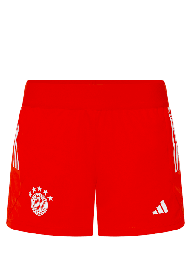 Mujer Pantalones Cortos De Entrenamiento Teamline Rojo Tienda Fc