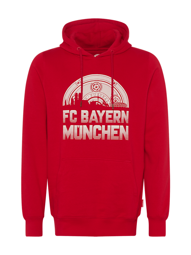 Herren Hoodie Munich Sunset rot | Offizieller FC Bayern Store