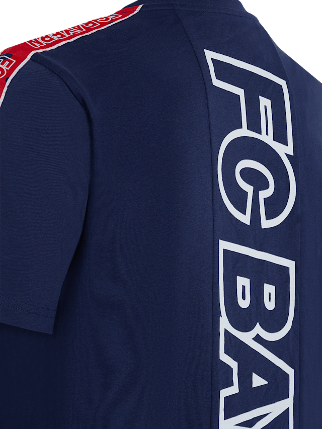Hombre Camiseta Street Azul Marino Tienda Fc Bayern Múnich