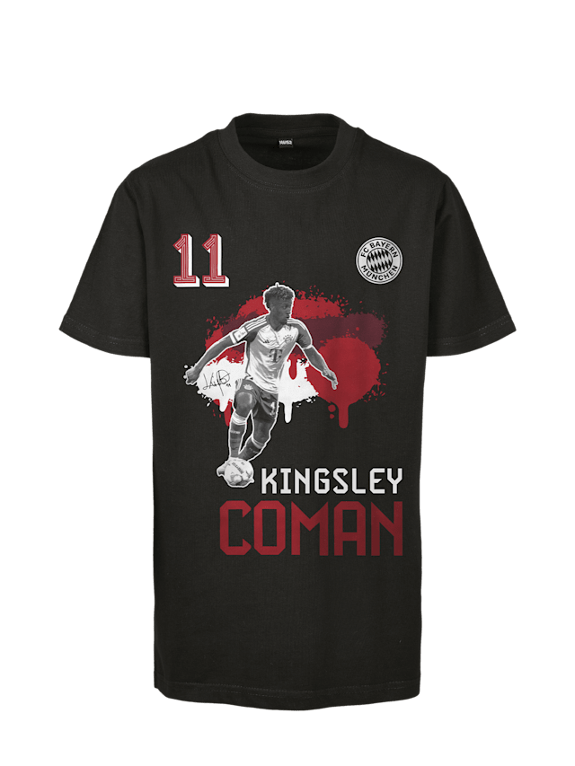 Children Coman T-shirt black | Official FC Bayern Munich Store
