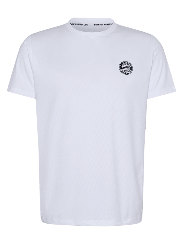 Men T-Shirt Sports white | Official FC Bayern Munich Store