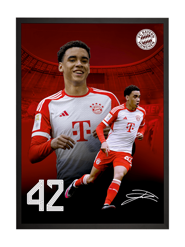 Gerahmtes Bild Musiala | Offizieller FC Bayern Store