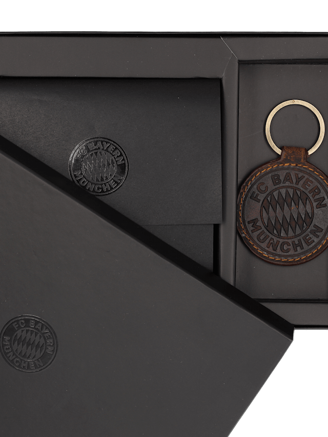 Leather set wallet & key fob | Official FC Bayern Munich Store