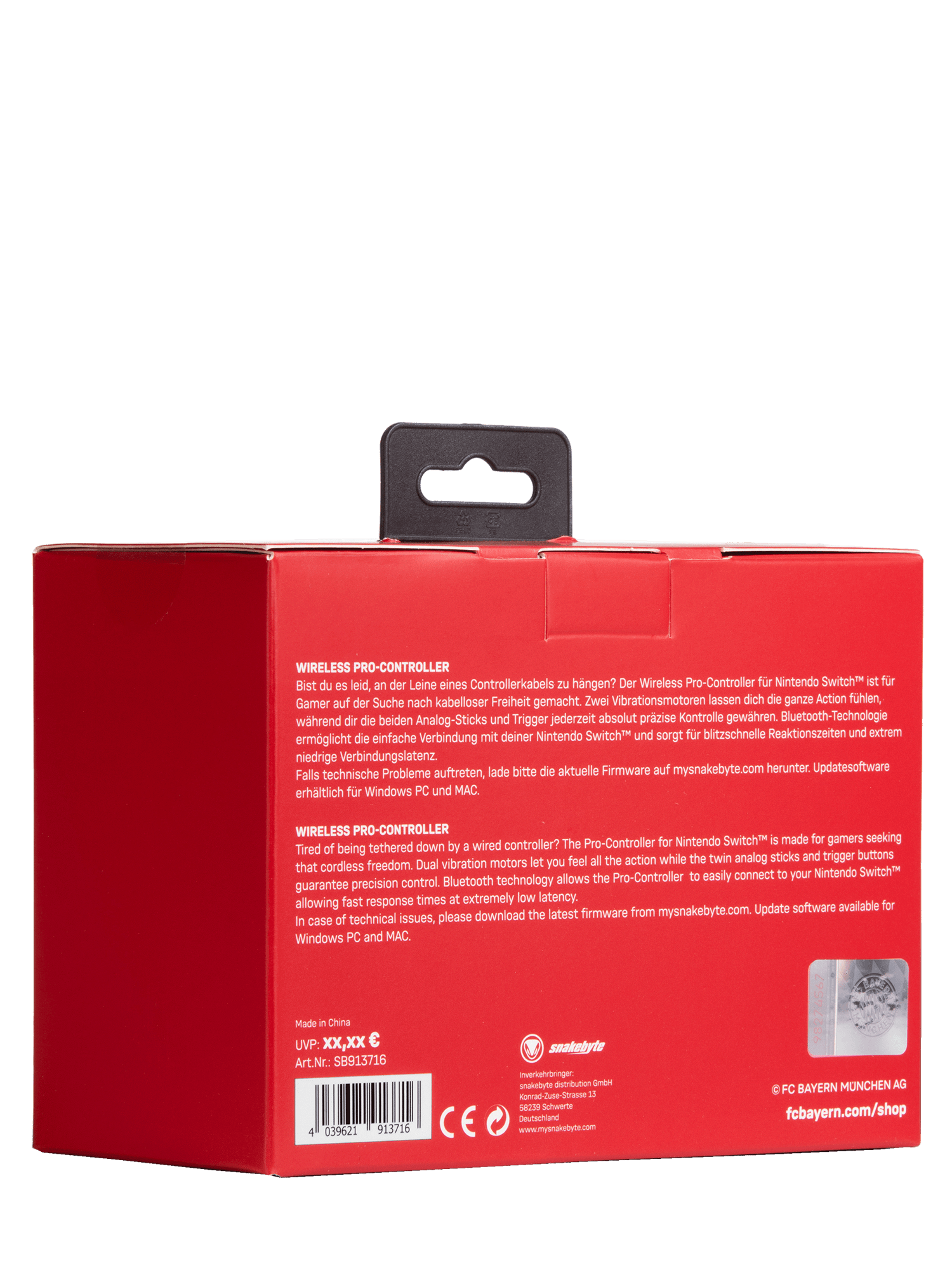 Controller Nintendo Switch | Offizieller FC Bayern Store