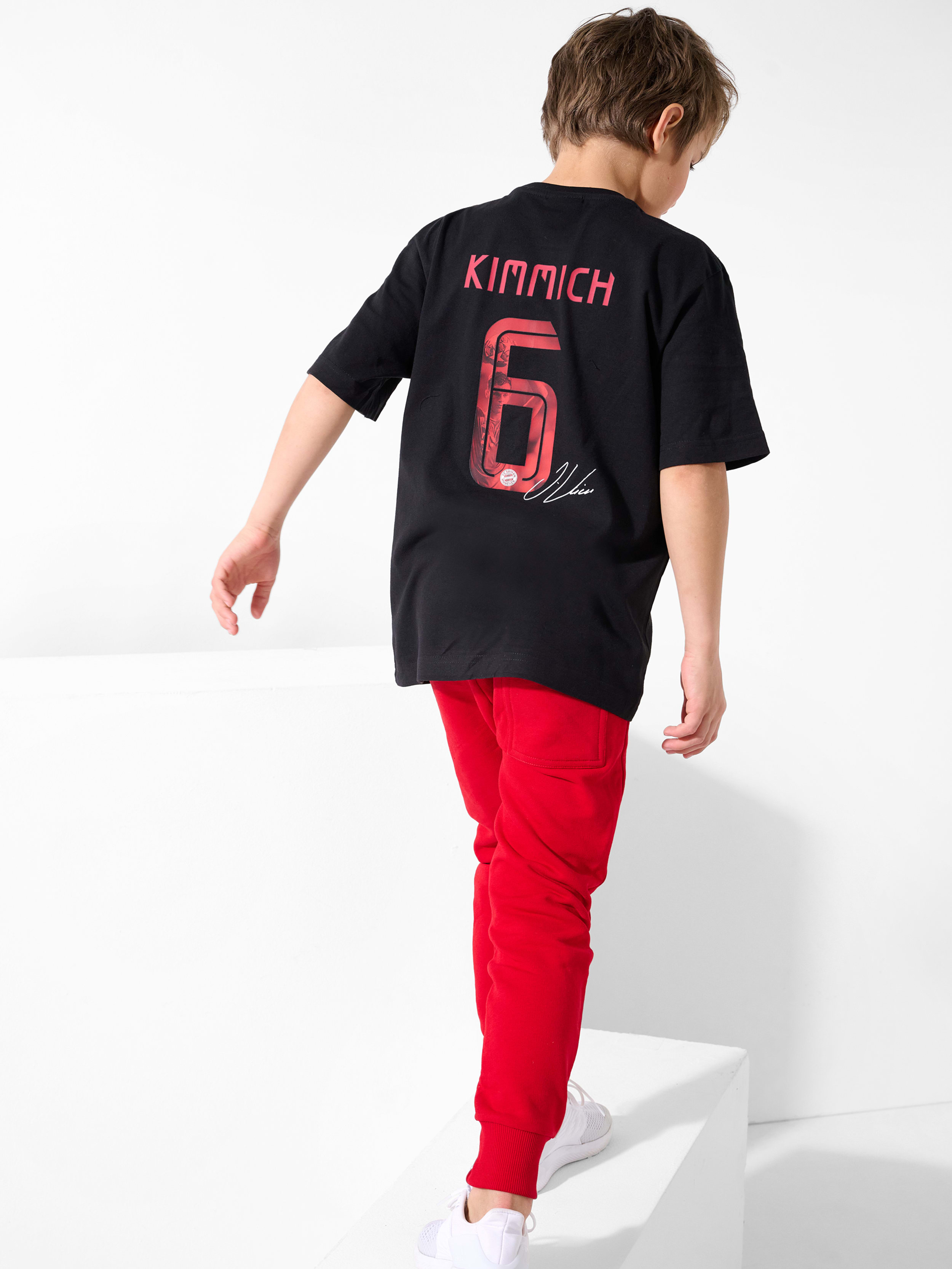 Niños Camiseta Kimmich Schwarz Tienda Fc Bayern Múnich