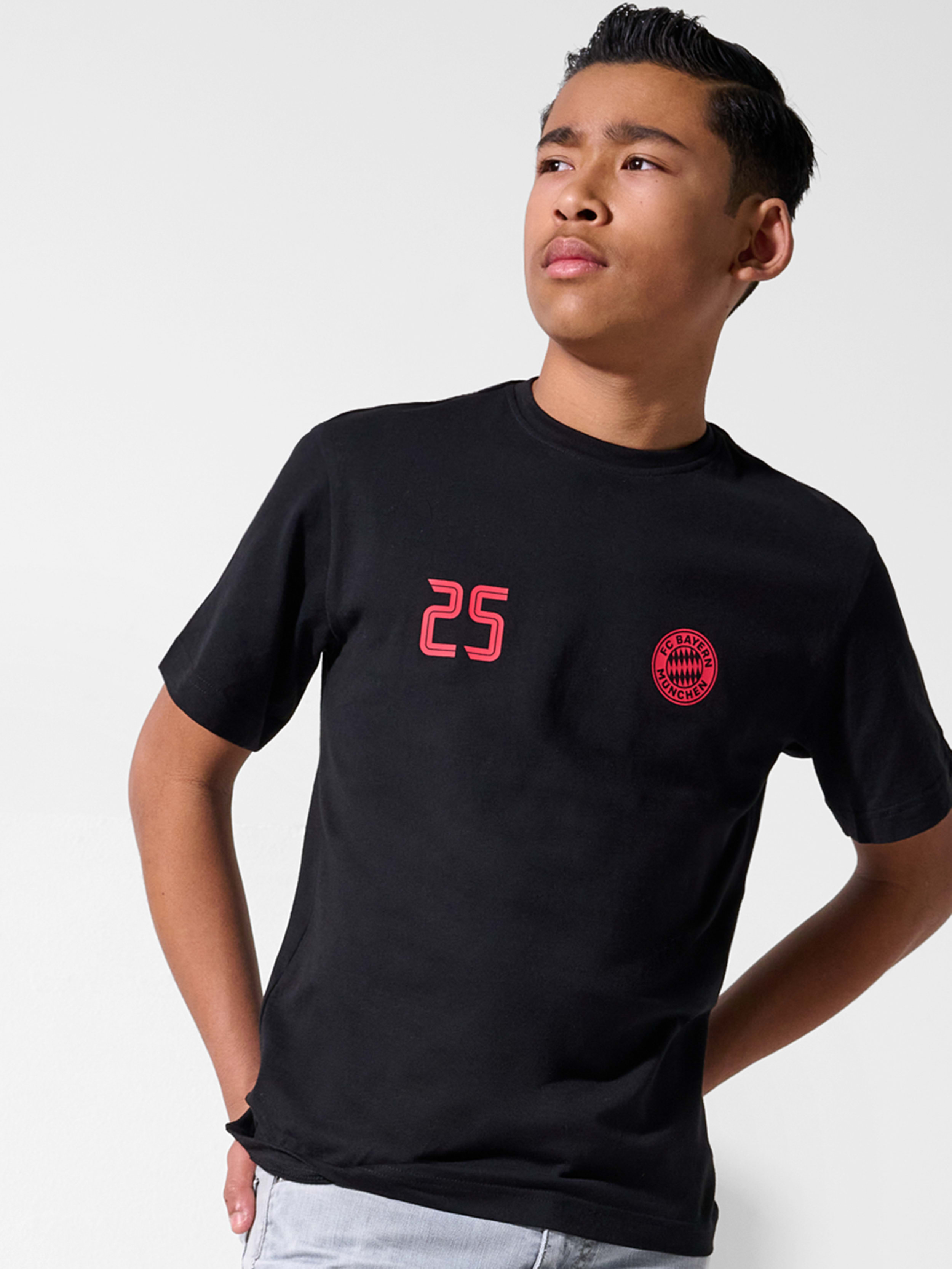 Kinder T-Shirt Müller schwarz | Offizieller FC Bayern Store