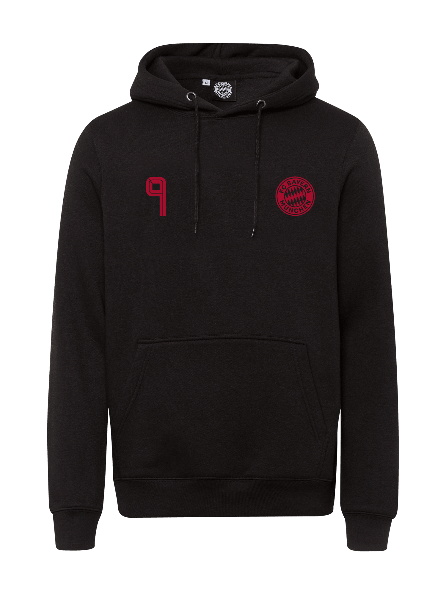 Men Lewandowski hoodie black | Official FC Bayern Munich Store