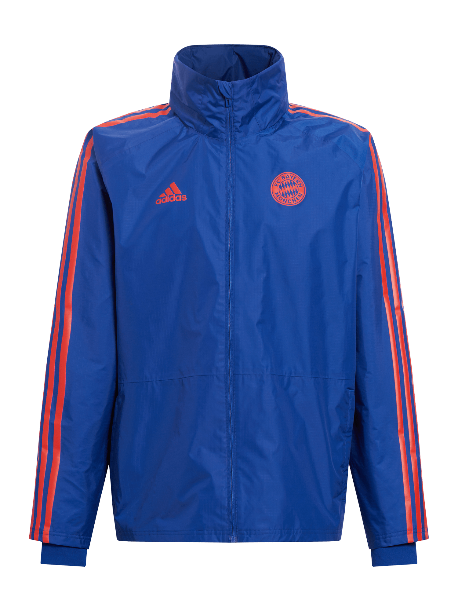 Men All weather jacket Teamline ZK blue | Official FC Bayern Munich Store