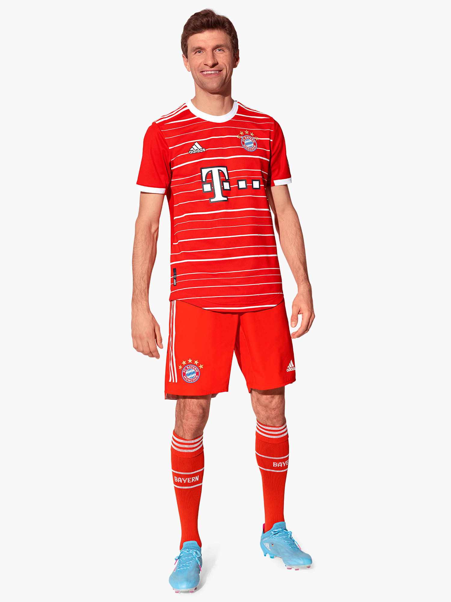 Men Authentic home shorts 22-23 red | Official FC Bayern Munich Store