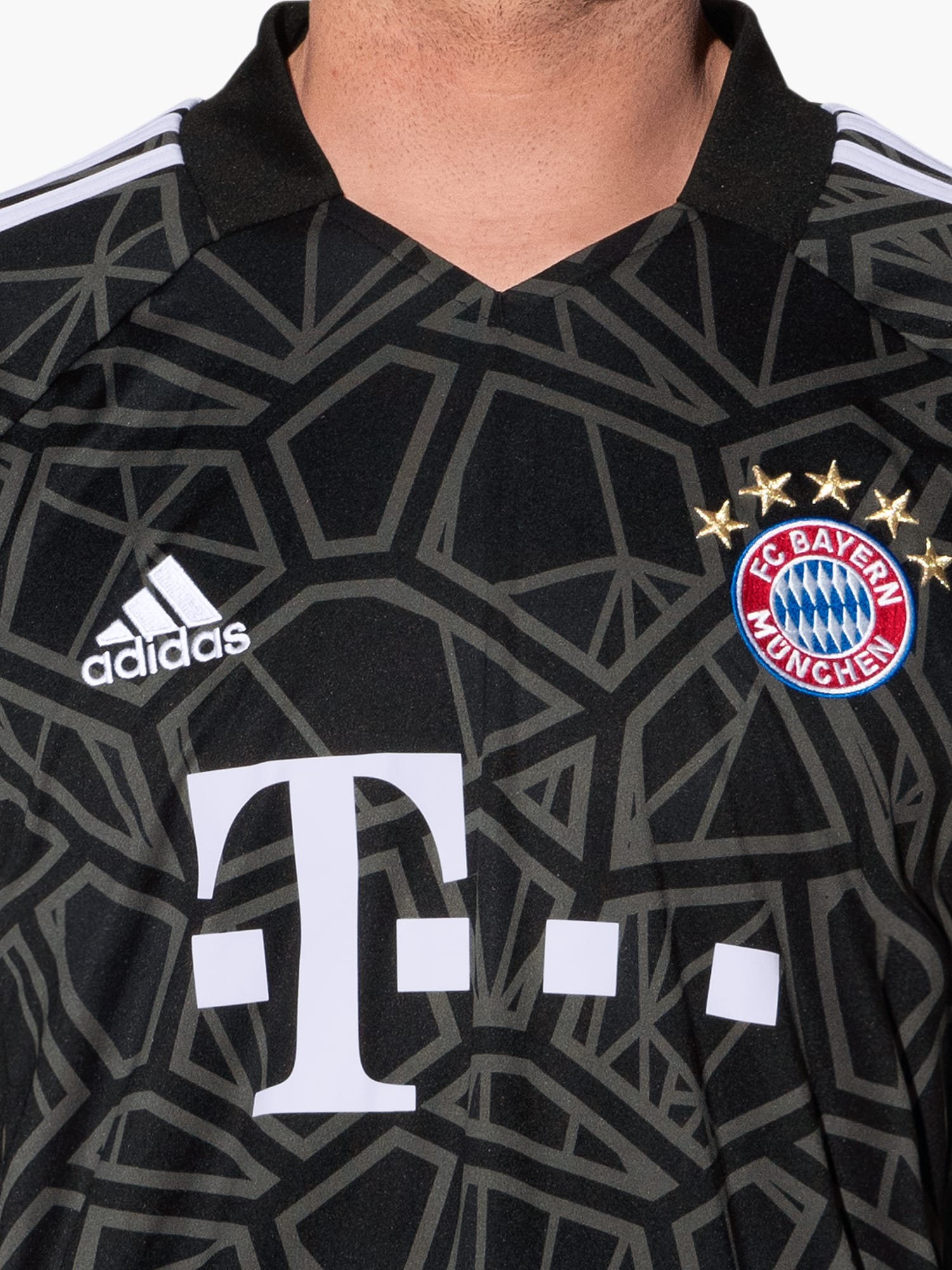 Hombres Camiseta De Portero 22 23 Schwarz Tienda Fc Bayern Múnich