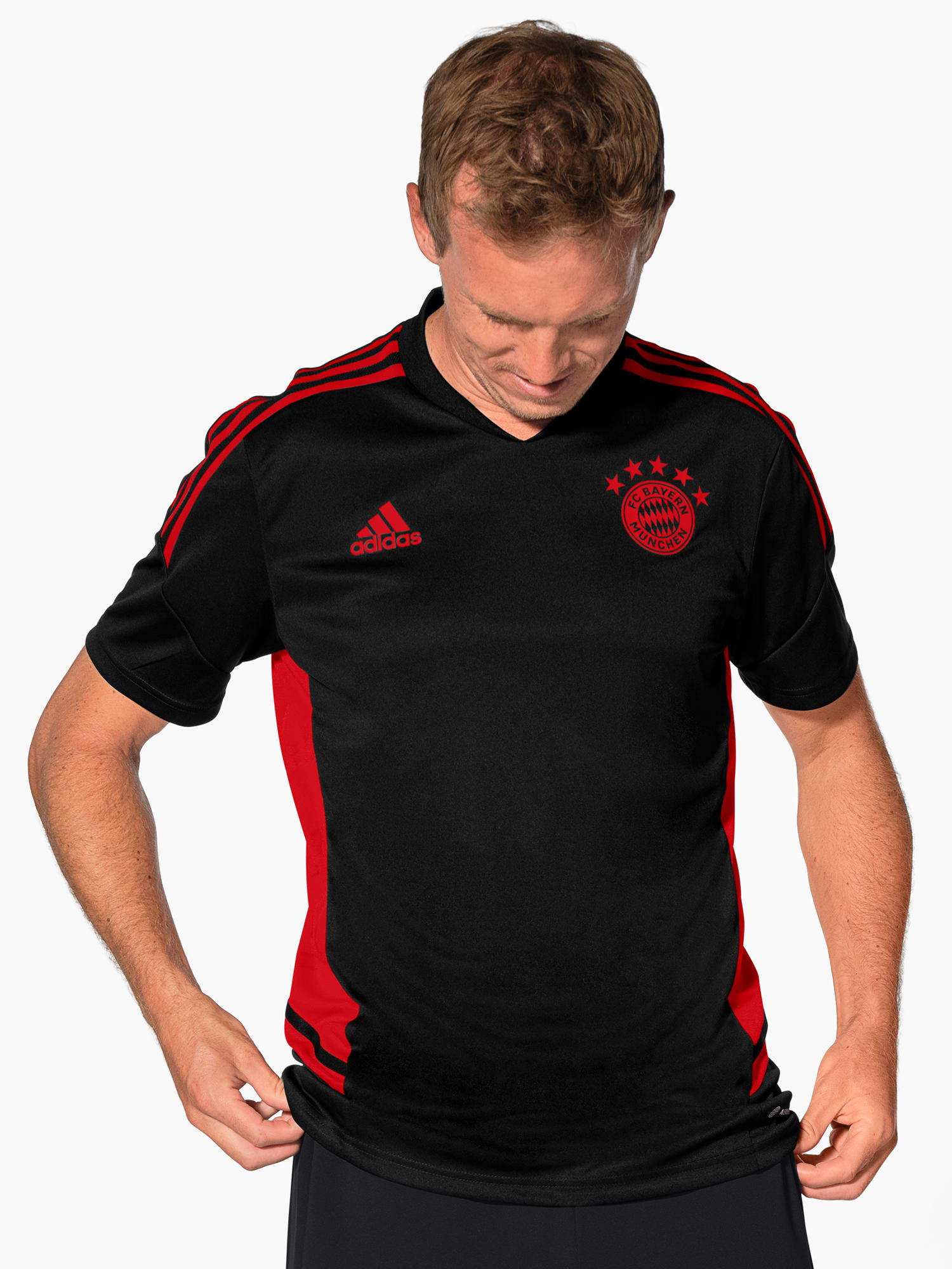 Gents Teamline training shirt schwarz | Official FC Bayern Munich Store